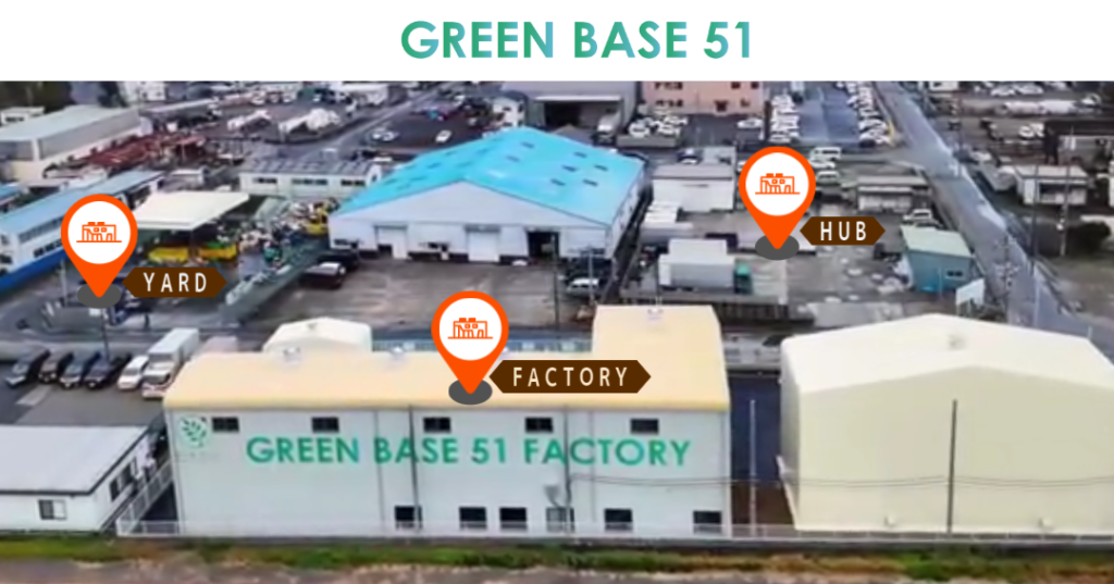 【NEWS RELEASE】資源循環モデルの中間処理施設「GREEN BASE 51 FACTORY」 | みどり産業株式会社｜廃棄物の収集 ...